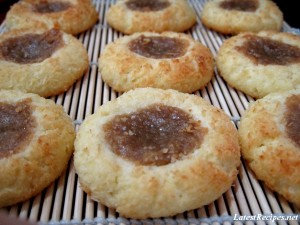 Coconut Thumbprint Cookies with Kaya