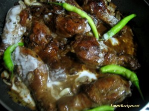Chicken Adobo in Coconut Milk ( Adobong Manok sa Gata)