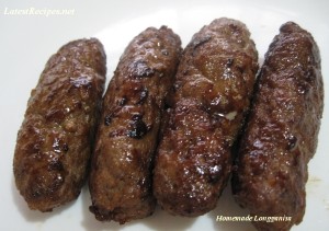 Homemade Skinless Longganisa with Garlic Fried Rice (Filipino Breakfast ...