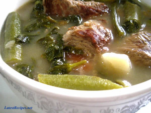 Beef Sinigang (Beef in Tamarind Broth)