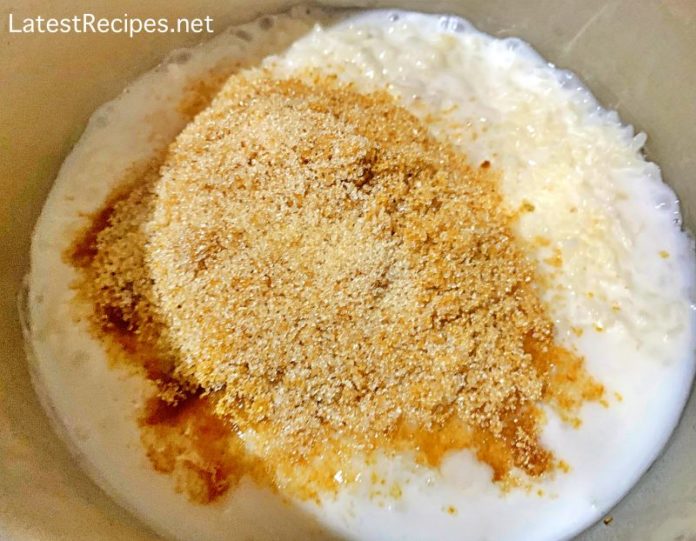 Sweet Sticky Rice with Topping ( Bibingkang Kanin)