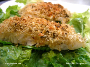 Fish Fillet Oreganata