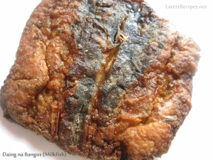 Daing na Bangus ( Butterflied Boneless Milkfish Belly)