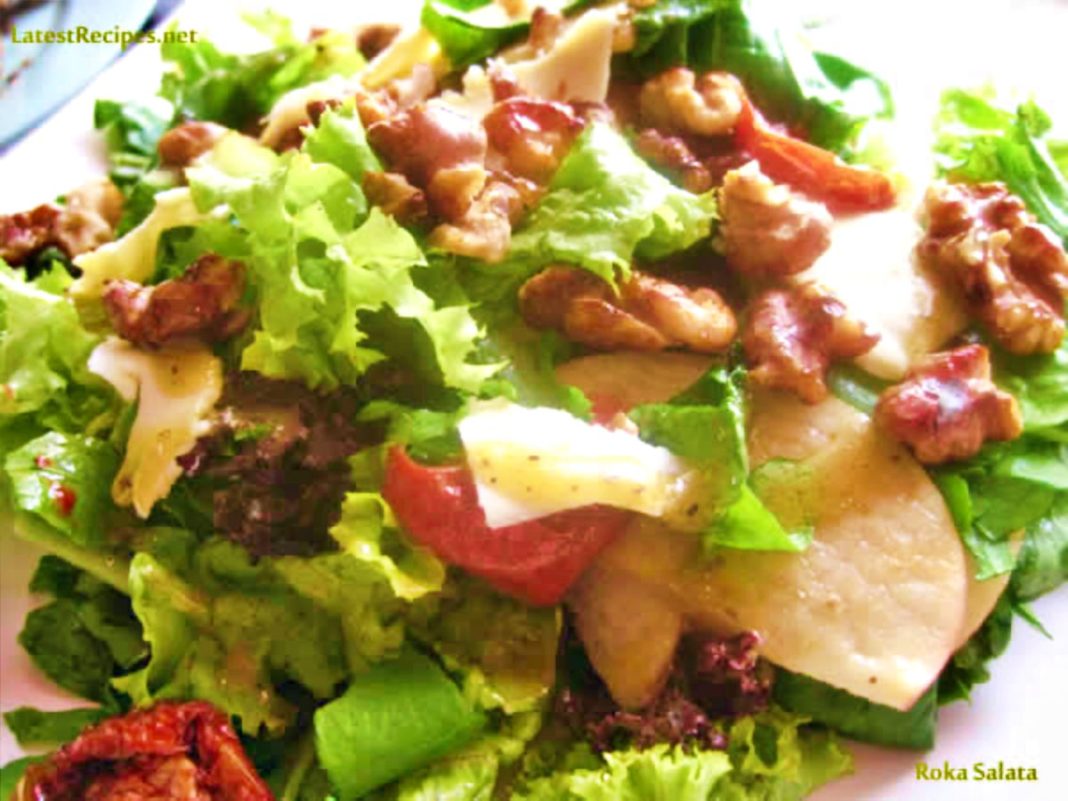 Roka Salata (Greek Rocket Salad )