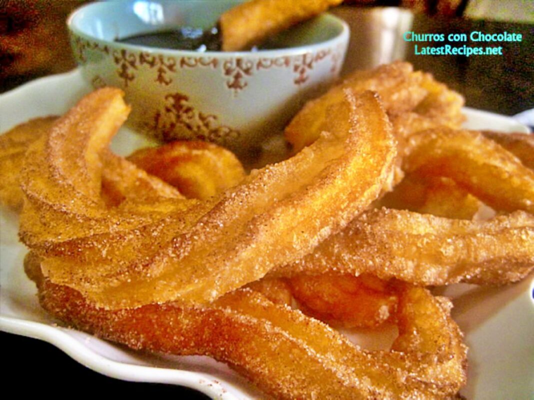 Churros con Chocolate