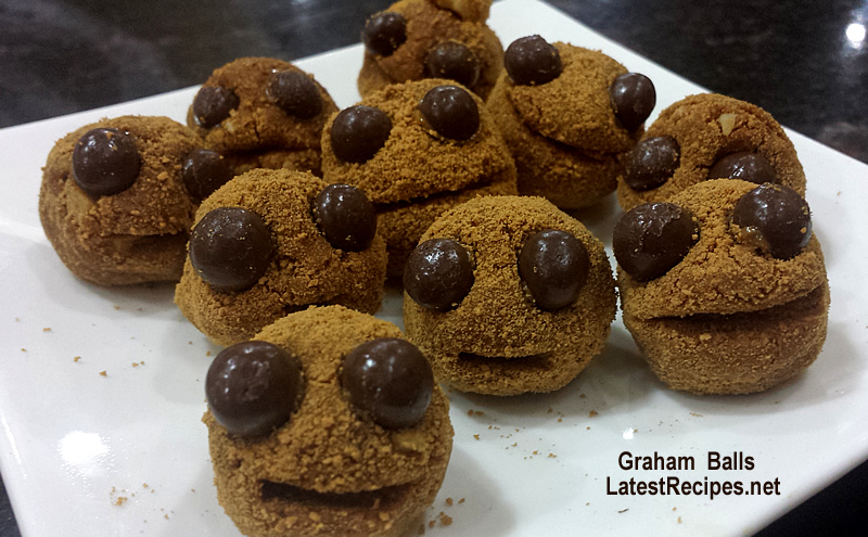 Graham Balls with Walnuts - Latest Recipes