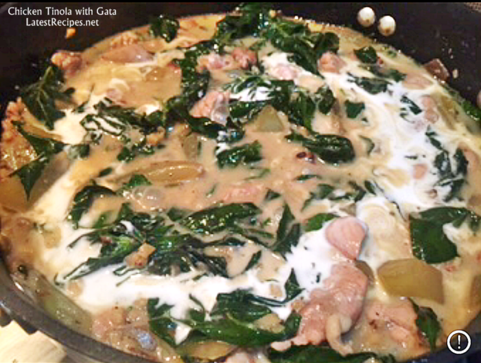 Chicken in Coconut Milk (Chicken Tinola with Gata)
