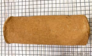 Mocha Swiss Roll Cake