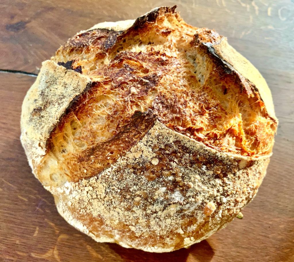 Rustic Sourdough Bread Boule - Latest Recipes