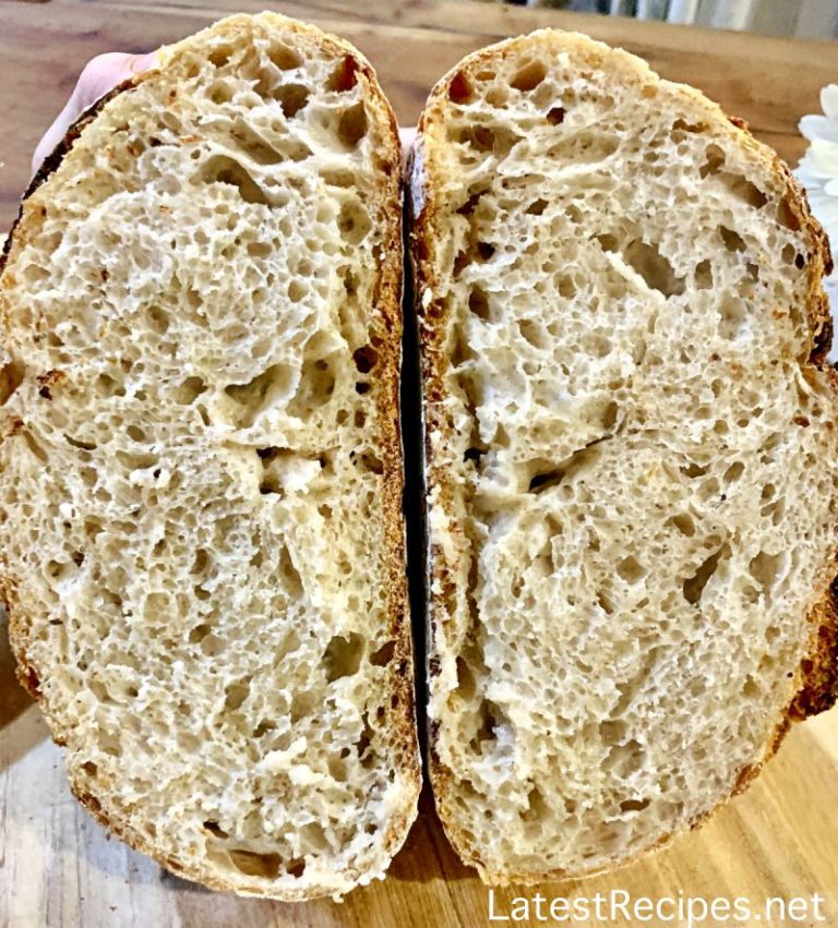 Rustic Sourdough Bread Boule - Latest Recipes