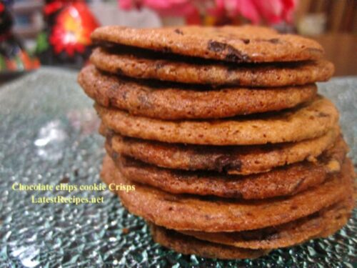 Chocolate Chip Cookie Crisps