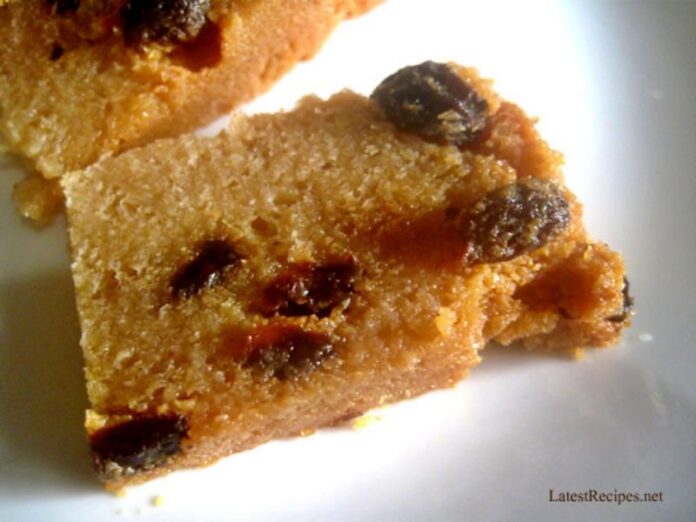 Simple Steamed Bread Pudding