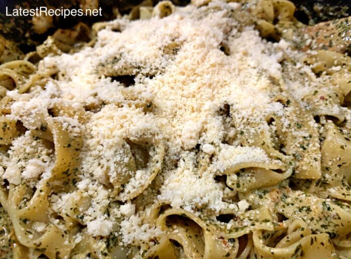 Pasta Alfredo with Moringa - Latest Recipes