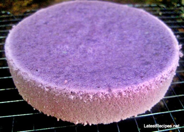 Ube Layer Cake (Purple Yam Cake)