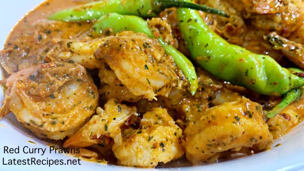 Red Curry Prawns - Latest Recipes