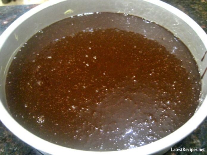 Steamed Chocolate Cake