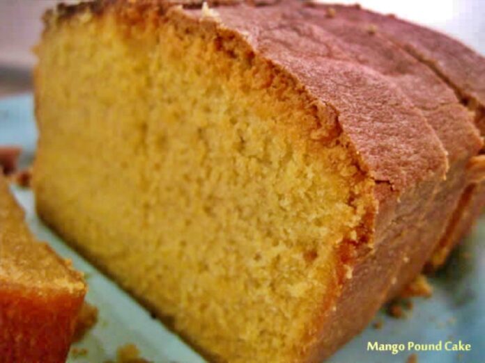 Mango Pound Cake